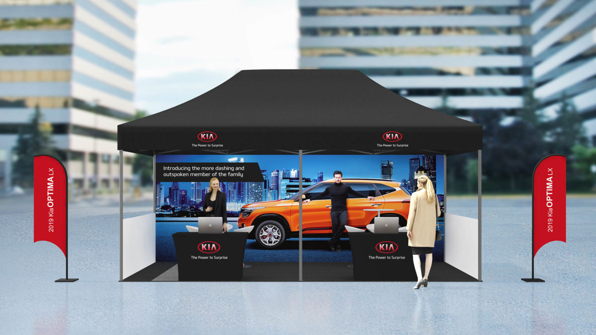 DIY designs for large outdoor brand promotions | retail activation