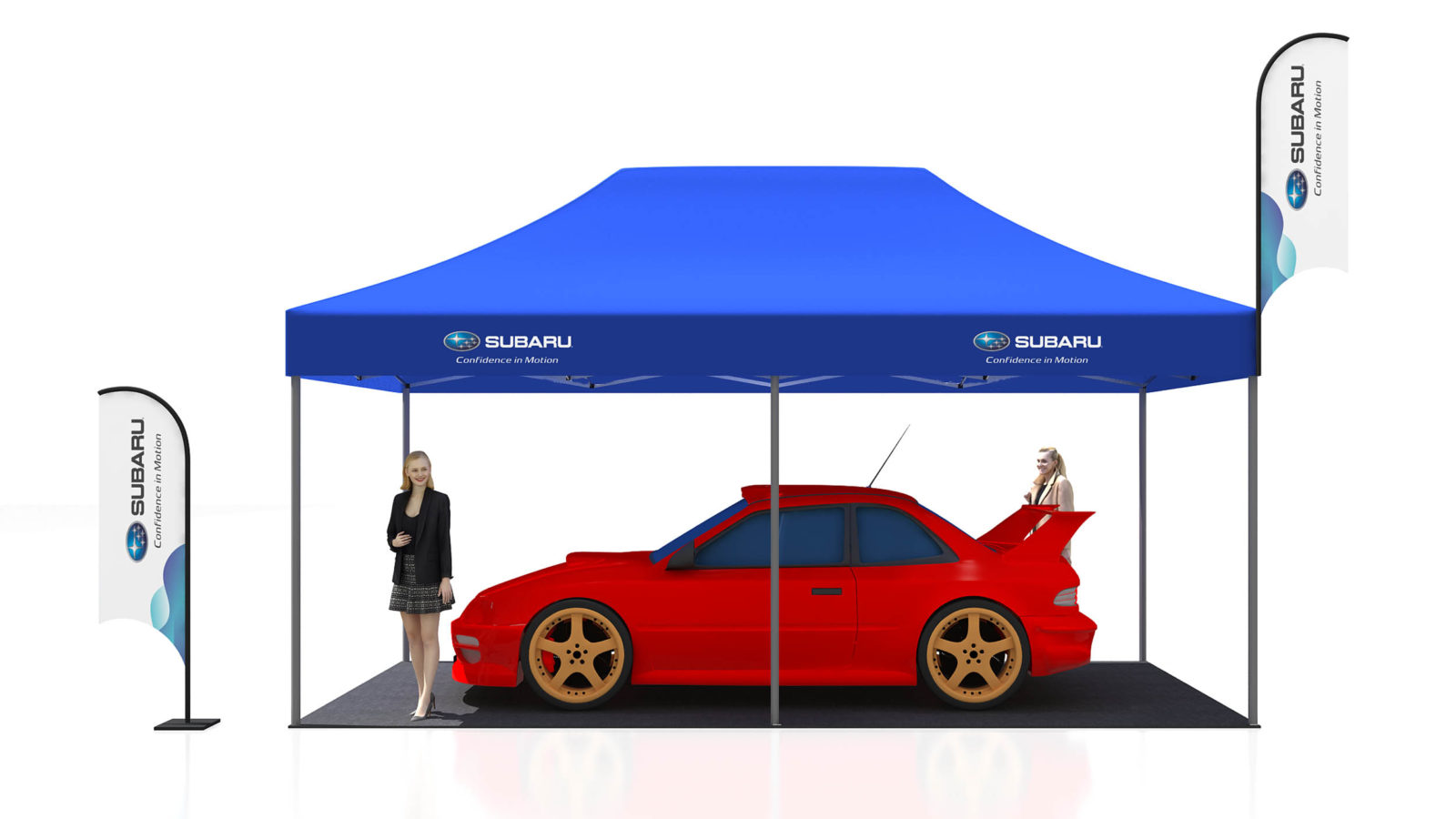 DIY designs for large outdoor brand promotions | retail activation