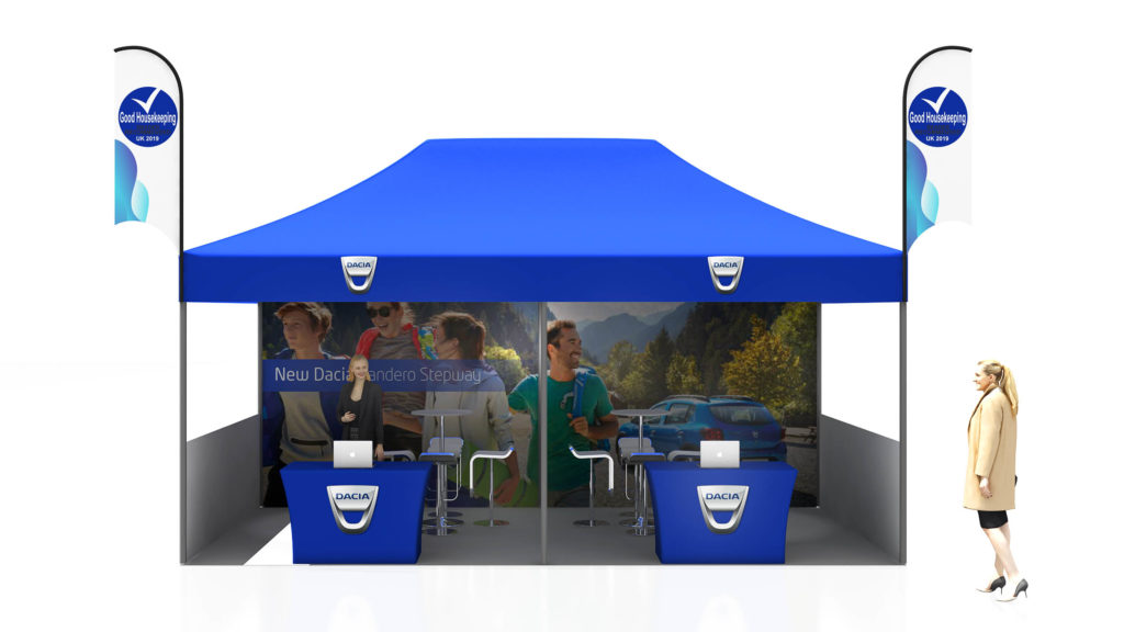 DIY designs for large outdoor brand promotions | retail activation