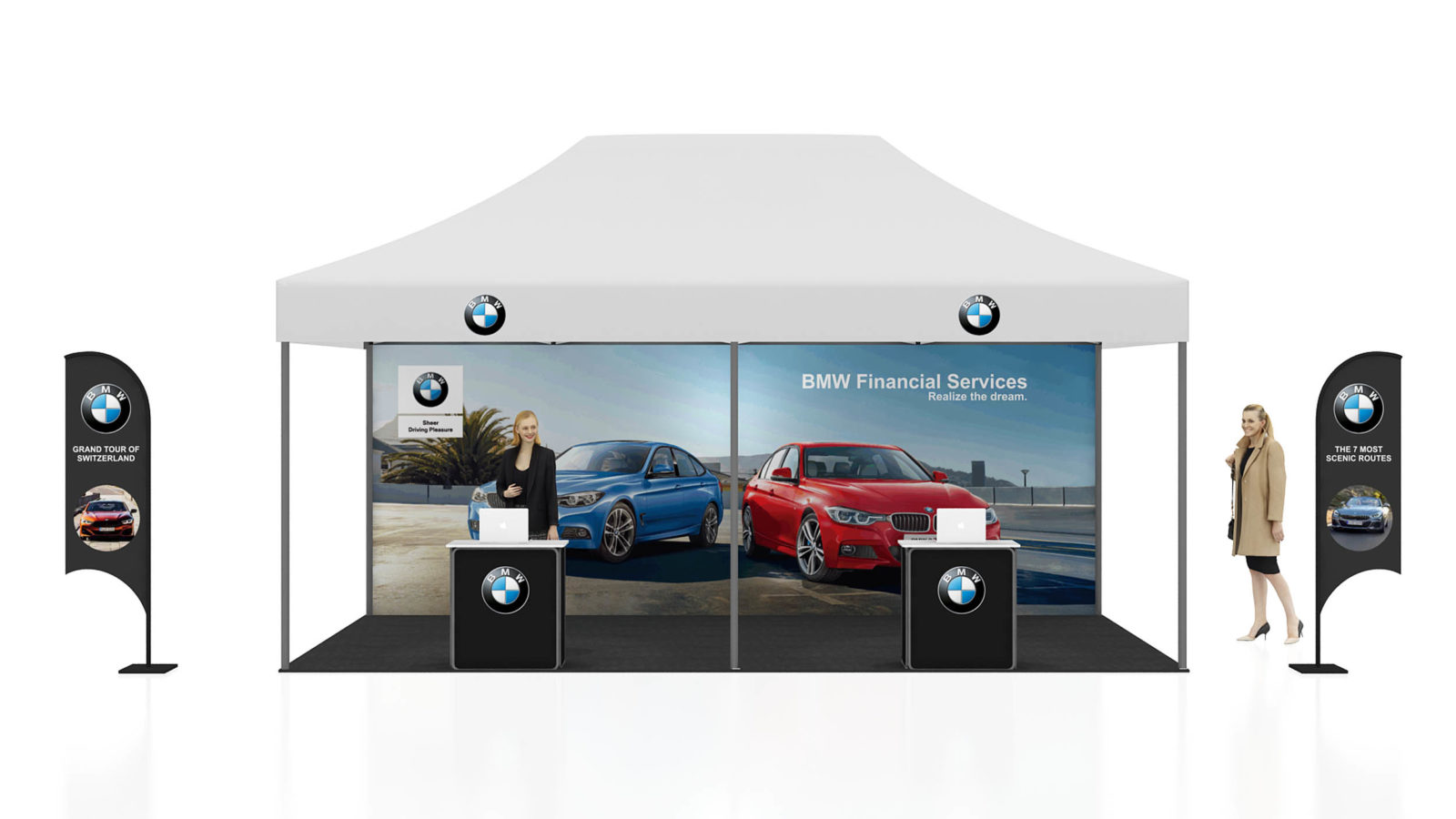 DIY designs for large outdoor brand promotions | retail activation