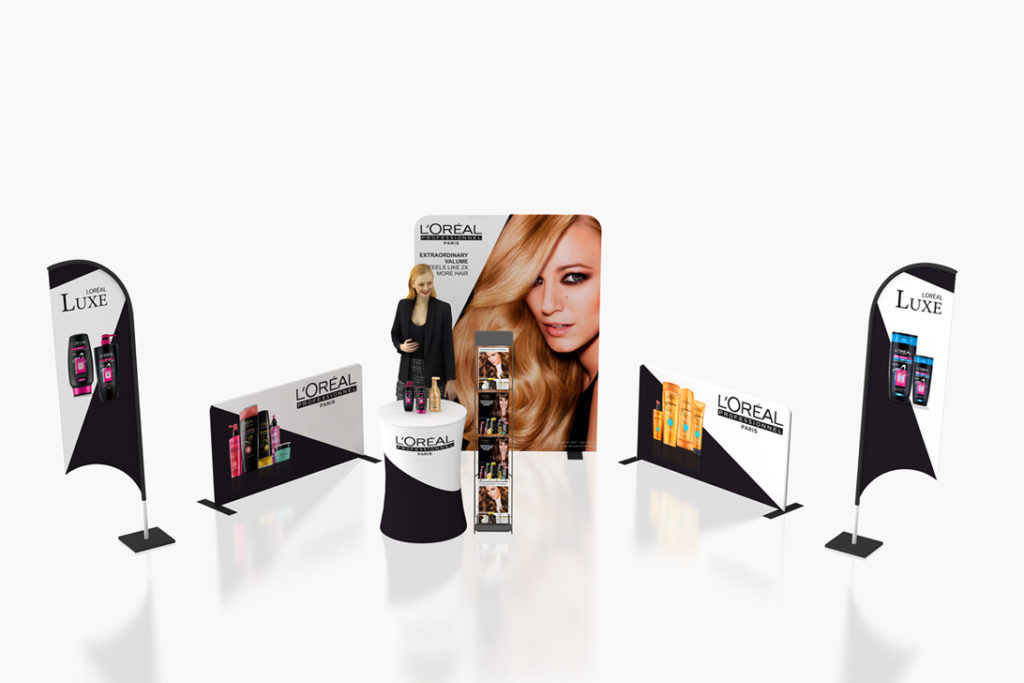 DIY designs for large indoor brand promotions | mall activation