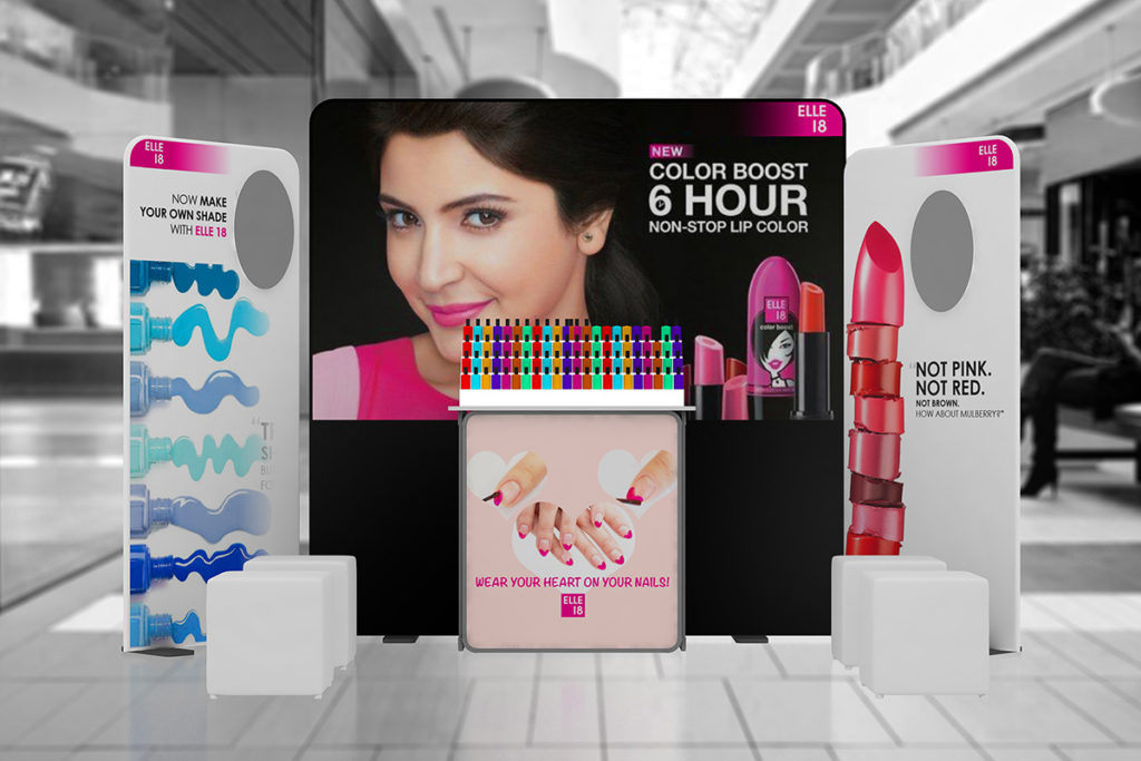 DIY designs for large indoor brand promotions | mall activation