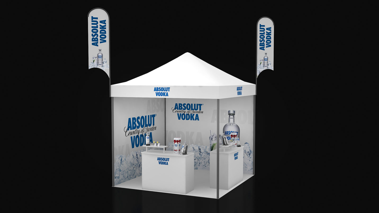 DIY designs for large outdoor brand promotions | retail activation