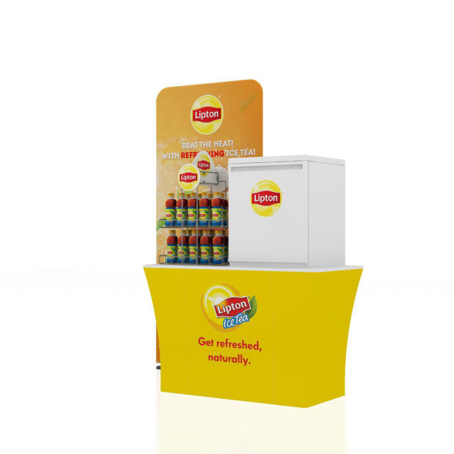 ABI0066 - Standee, Table, Countertop Display Unit - Insta Brand Activation