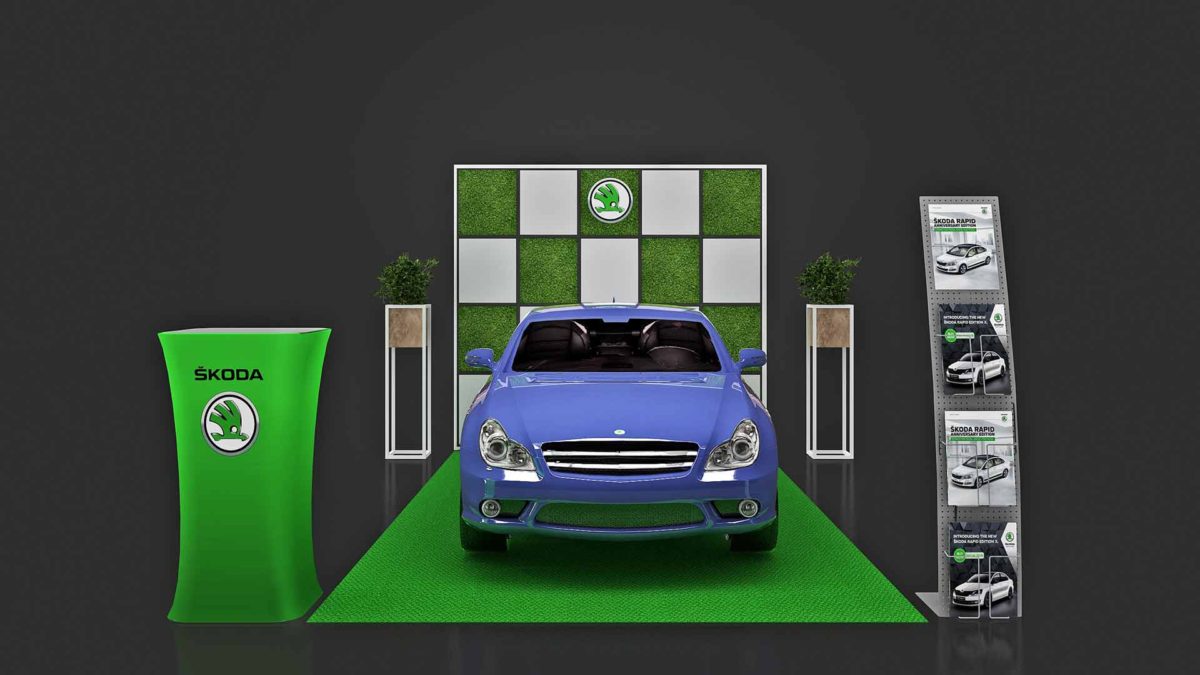 DIY designs for large indoor brand promotions | mall activation