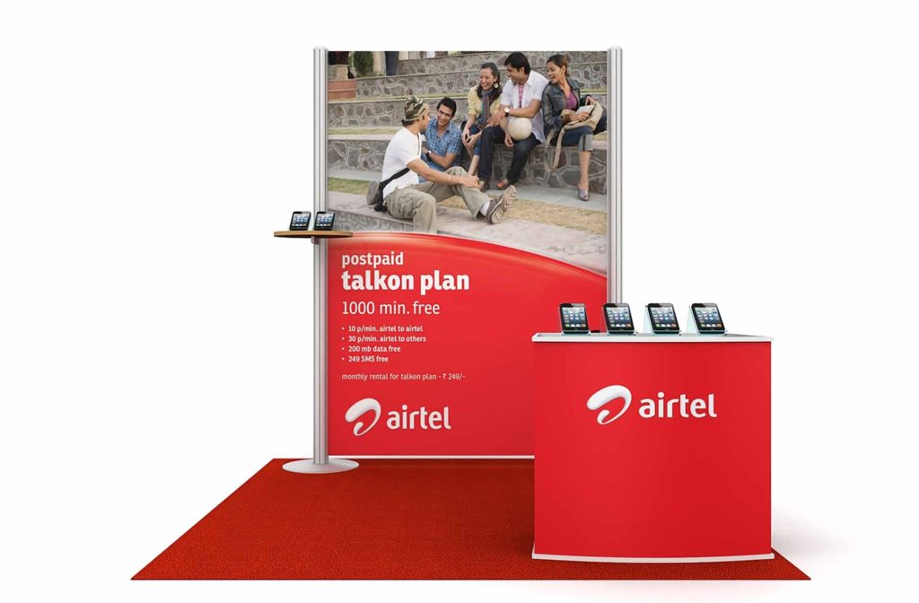 ABI0116 - DIY Aluminum Standee, Fabric Graphics - Insta Brand Activation