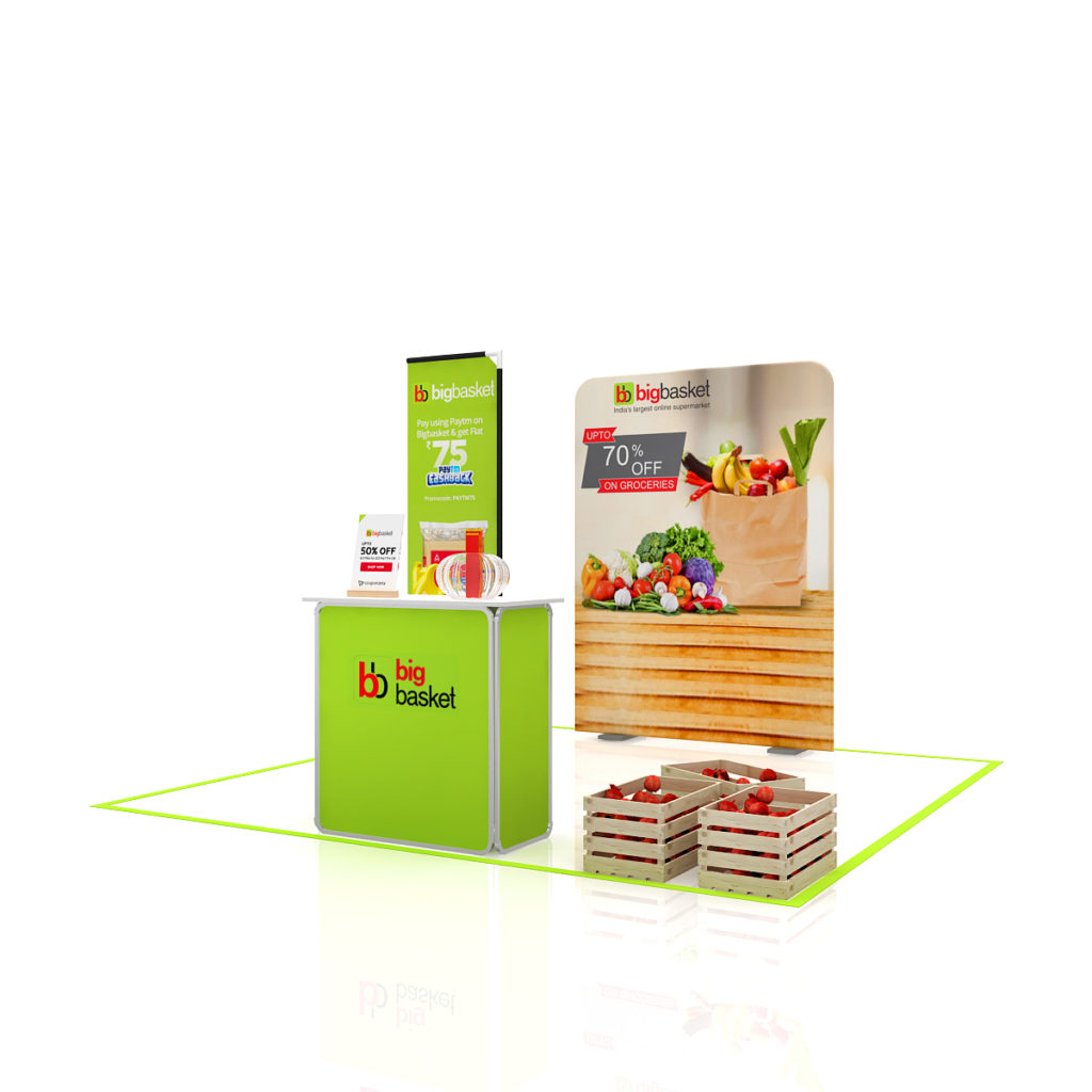 ABI0097 - Backdrop, Promoter, Flag Banner, Poster Holder - Insta Brand ...