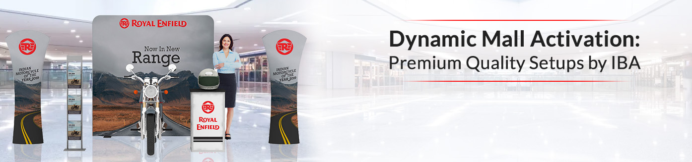 Dynamic Mall Activation: Premier Quality Setups by IBA