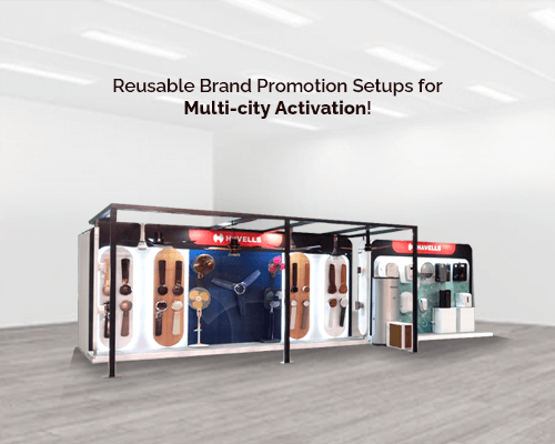 Insta Brand Activation: Portable Displays for Brand Promotion